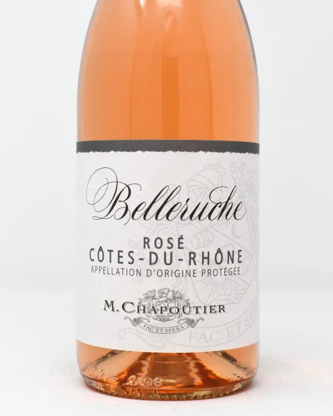 M. Chapoutier, Belleruche, Cotes du Rhone Rosé, France 2020 ...