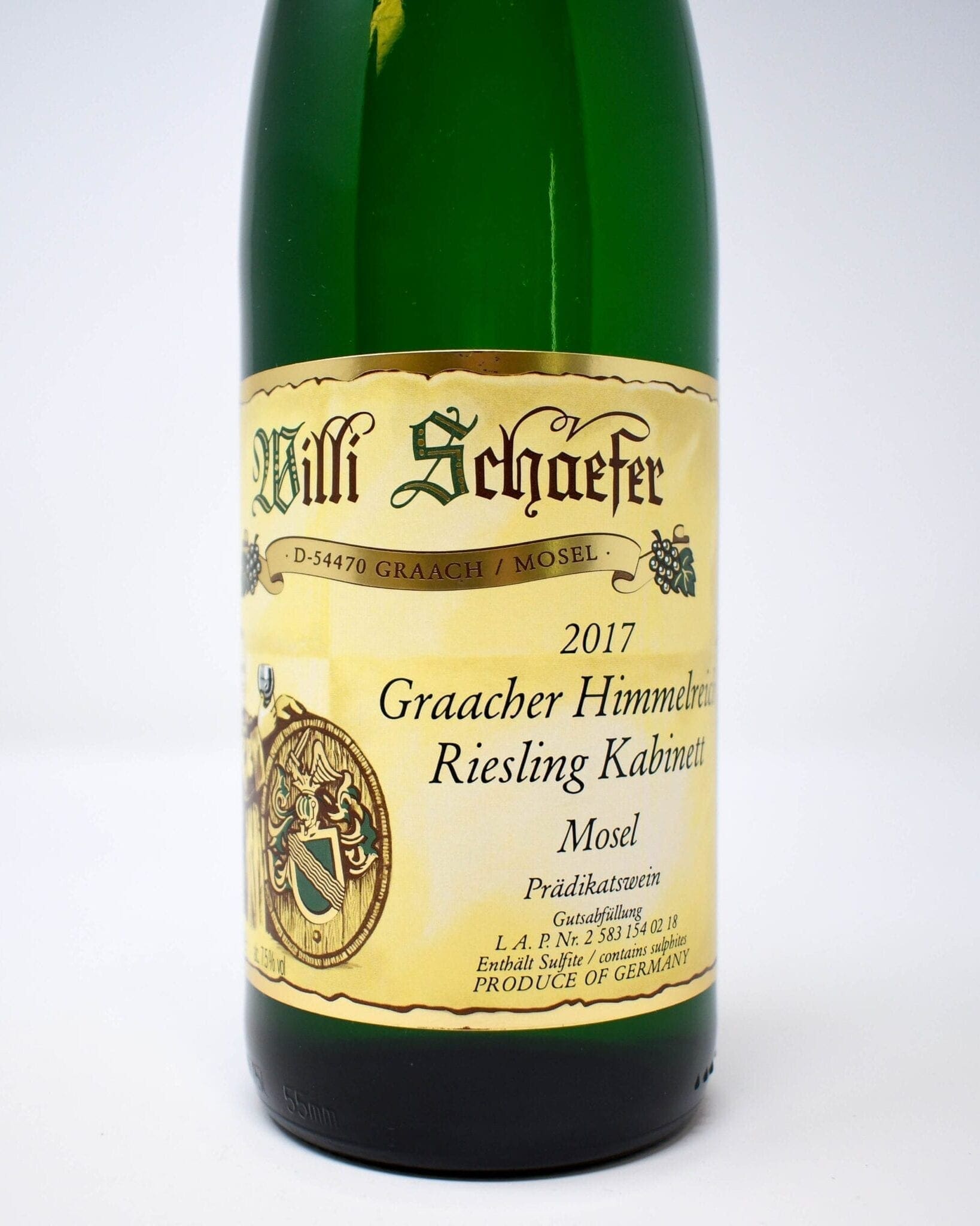 Willi Schaefer, Graacher Himmelreich, Riesling, Kabinett, Mosel 2017