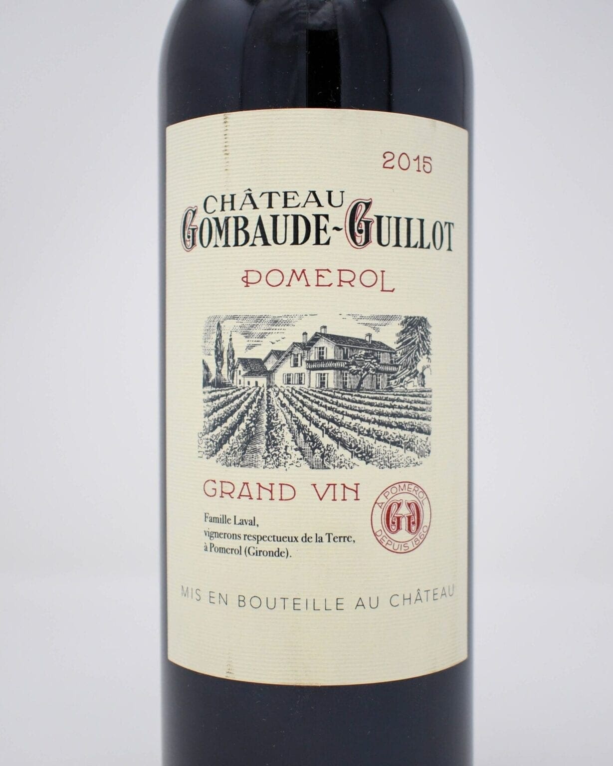 Chateau Gombaude-Guillot, Pomerol, Bordeaux 2015 - Princeville Wine Market