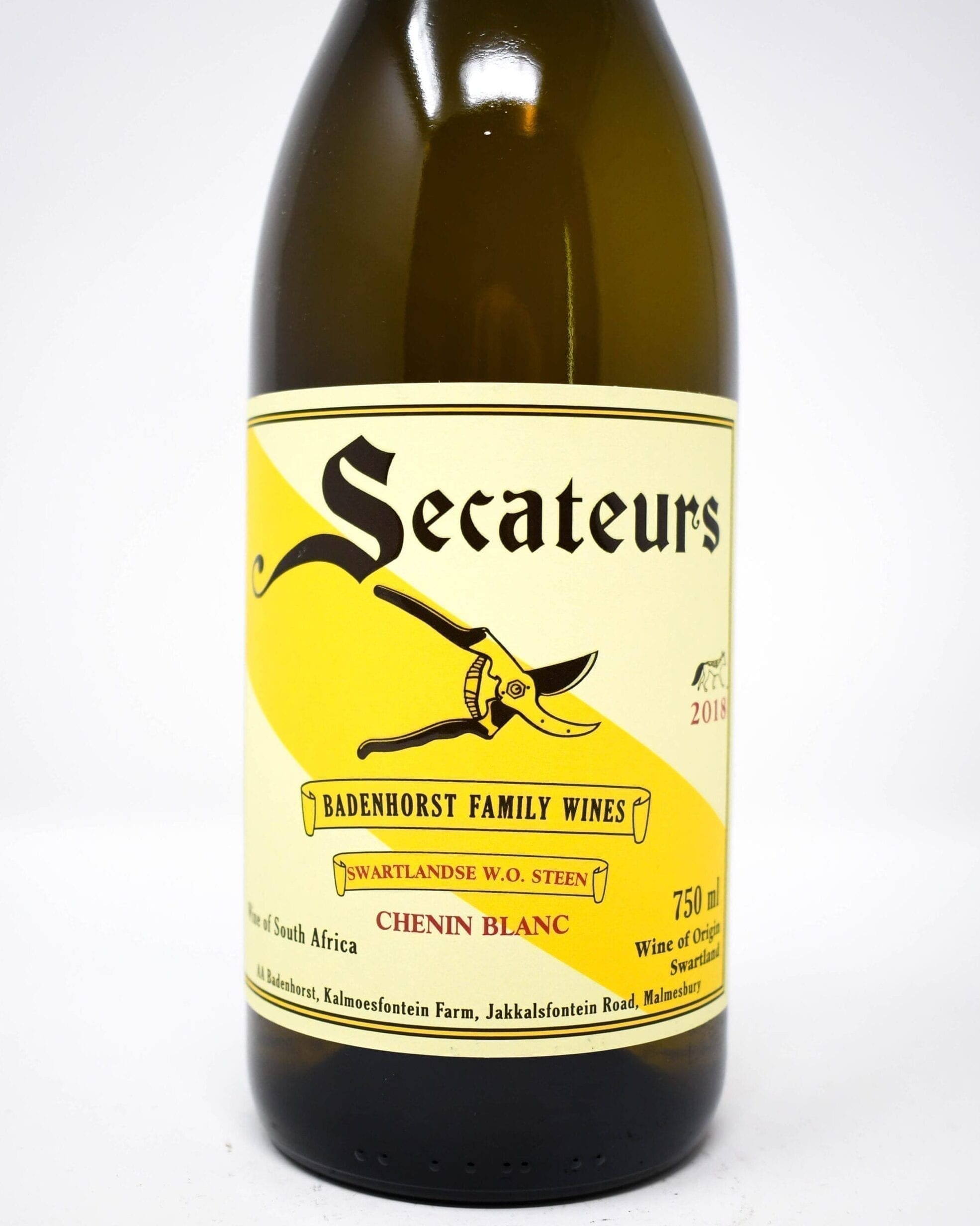 Badenhorst Family Wines, Secateurs, Chenin Blanc, South Africa, 2019 ...