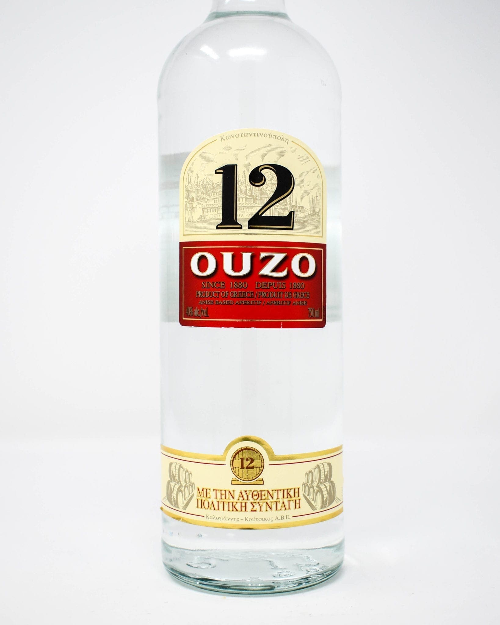 Ouzo 12, 750ml - Princeville Wine Market