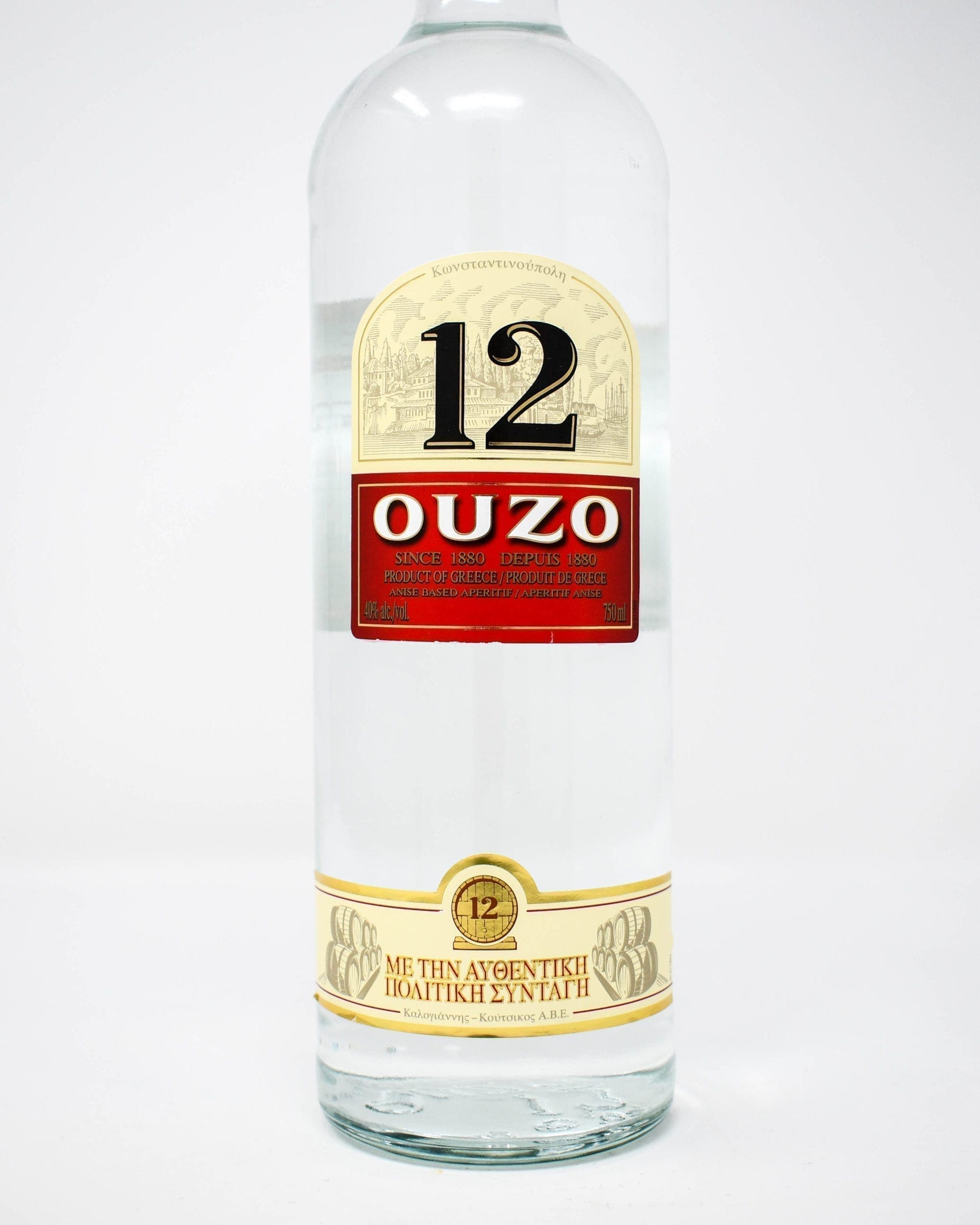Ouzo 12, 750ml - Princeville Wine Market