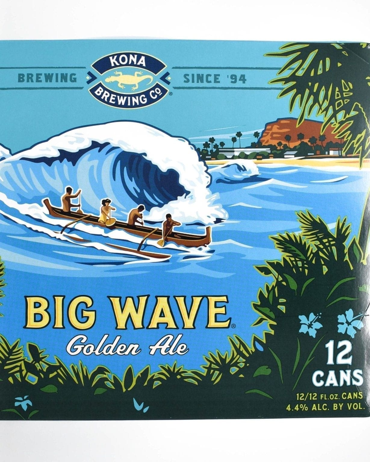 Kona Brewing Co., Big Wave Golden Ale, 12-Pack, Cans - Princeville Wine ...