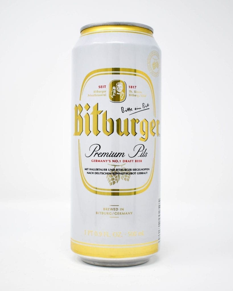 Bitburger, Premium Pils, 16.9oz Can - Princeville Wine Market
