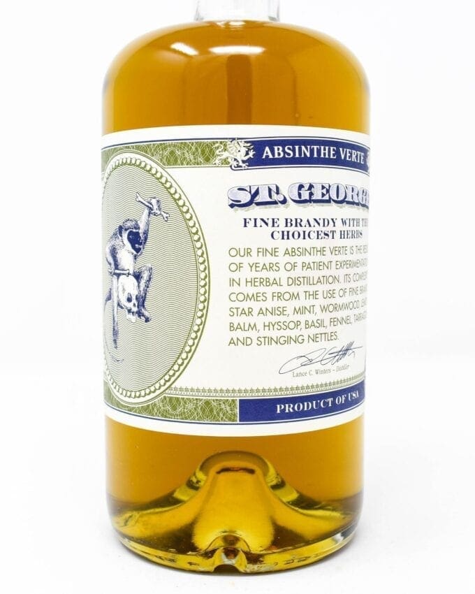 St. George Absinthe Verte, 750ml - Princeville Wine Market