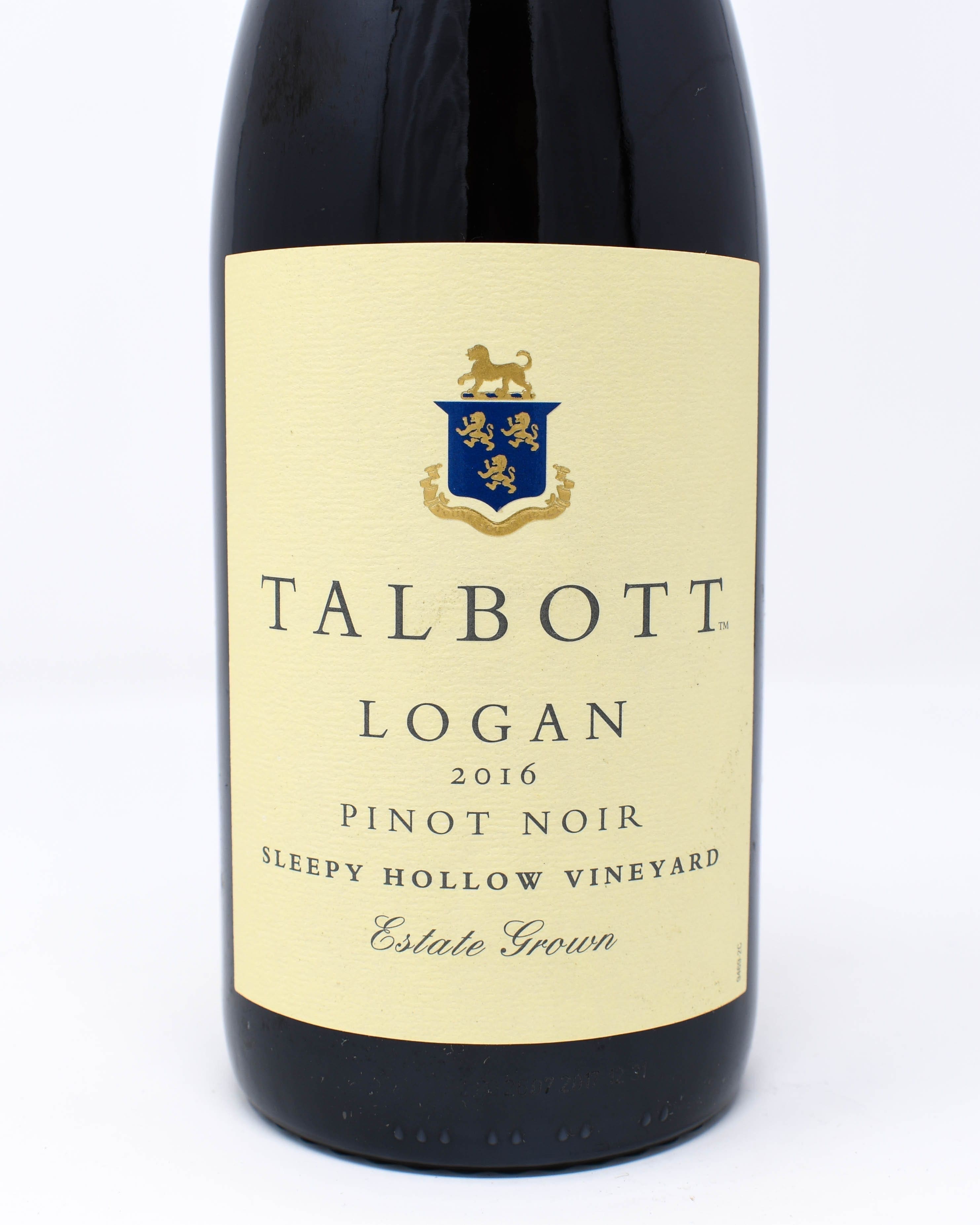 Talbott, Logan, Pinot Noir, Santa Lucia Highlands 2016 - Princeville ...