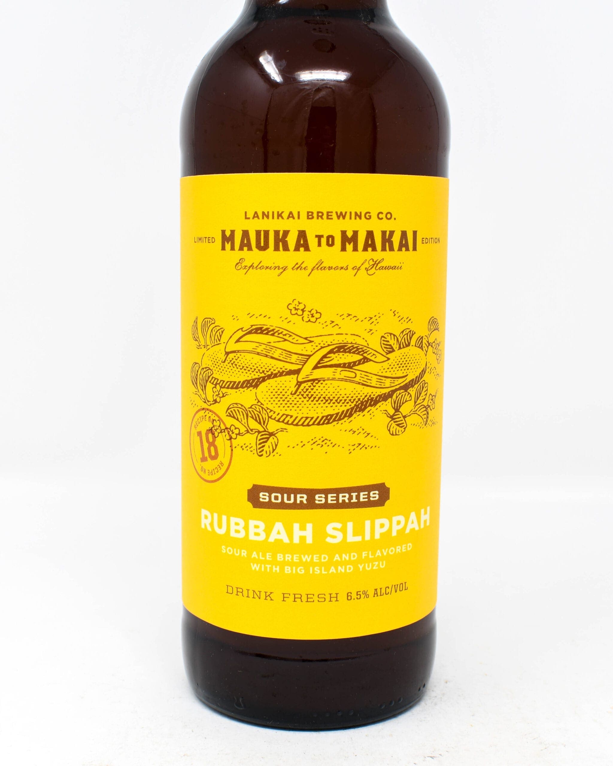 Lanikai Brewing Co., Rubbah Slippah, Sour Ale, 22oz Bottle