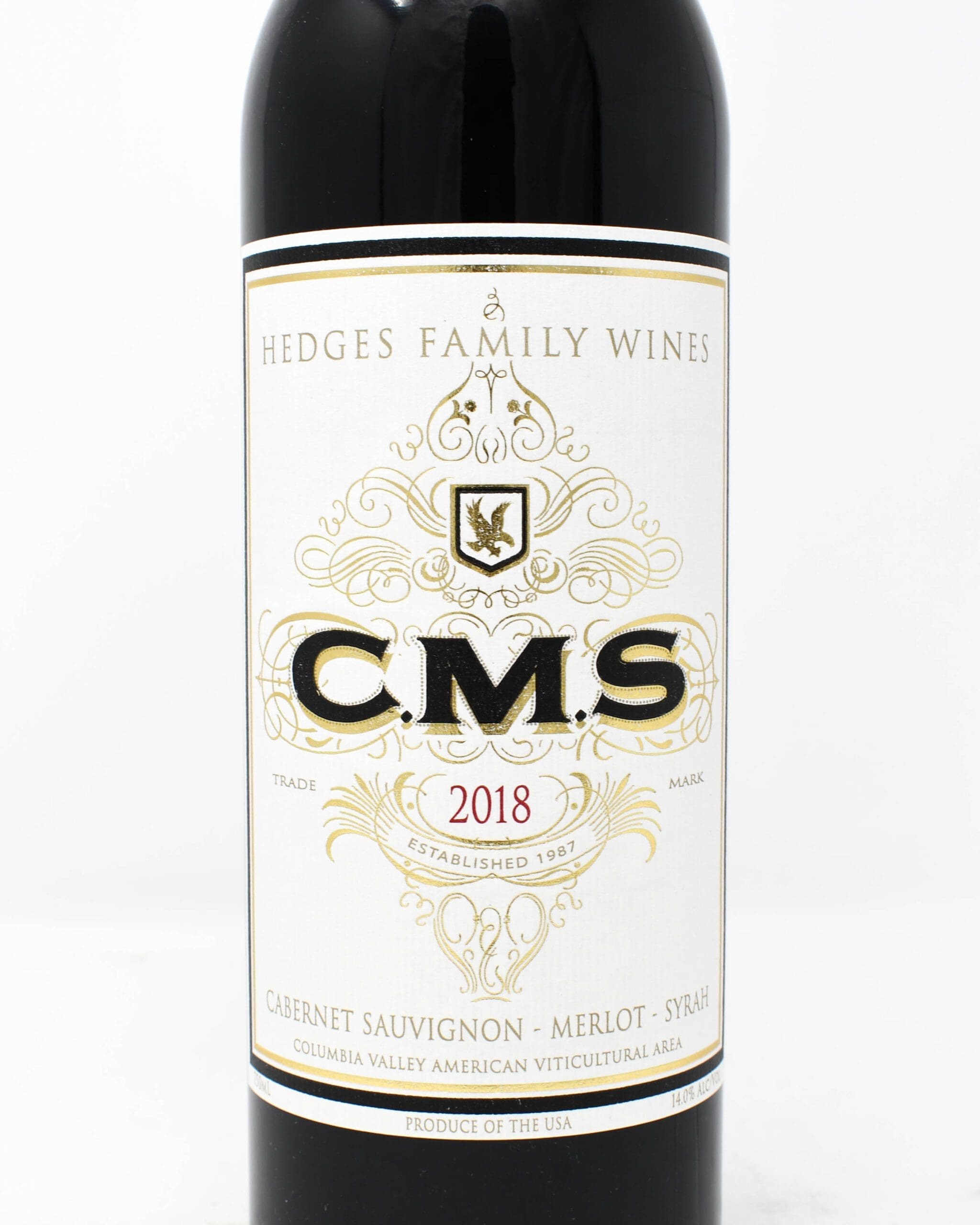 Hedges Family Wines, CMS, Washington 2018 - Princeville Wine Market