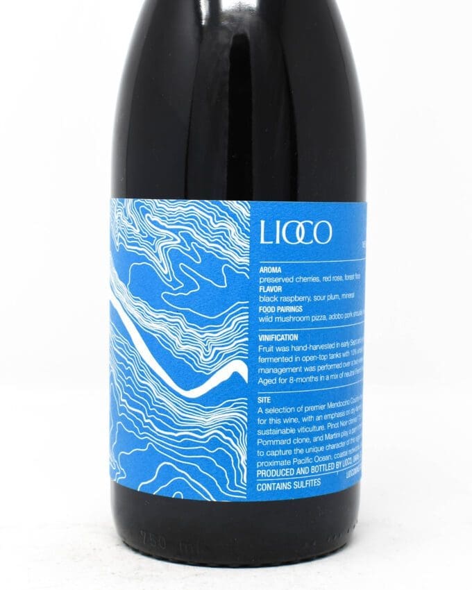 Lioco, Pinot Noir, Mendocino County 2022 - Princeville Wine Market