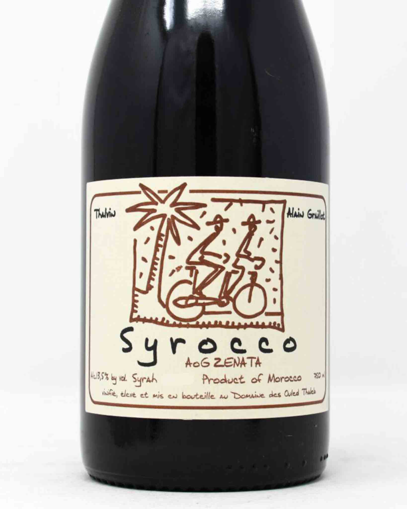 Alain Graillot and Thalvin, Syrocco, Syrah, Zenata, Morocco 2022 ...