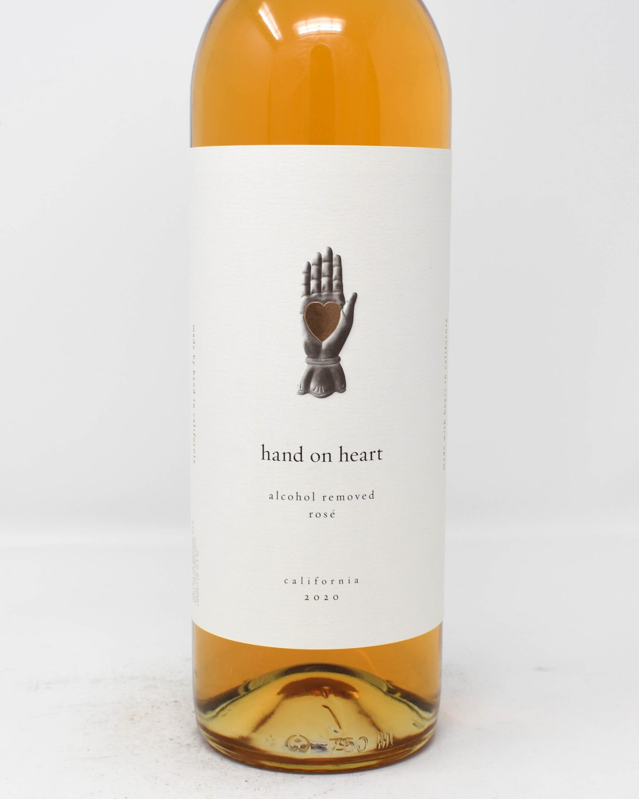 Hand on Heart, Alcohol Removed Rose, California - Princeville Wine Market