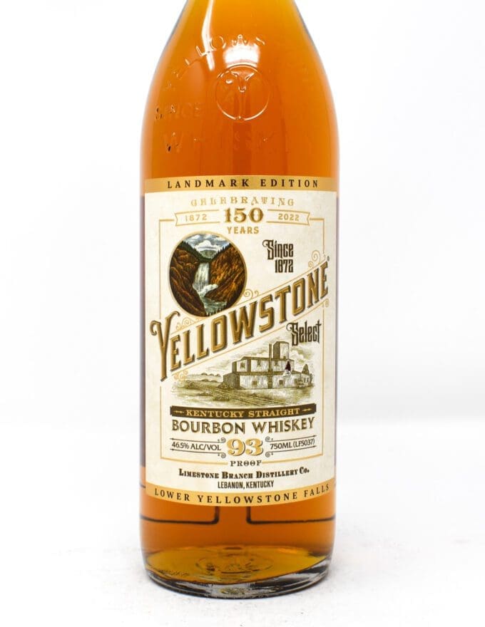 Yellowstone Select, Kentucky Straight Bourbon Whiskey, 750ml ...