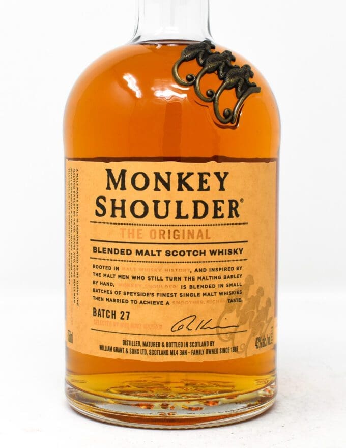 Monkey Shoulder, Blended Malt Scotch Whisky, 750ml - Princeville Wine Market