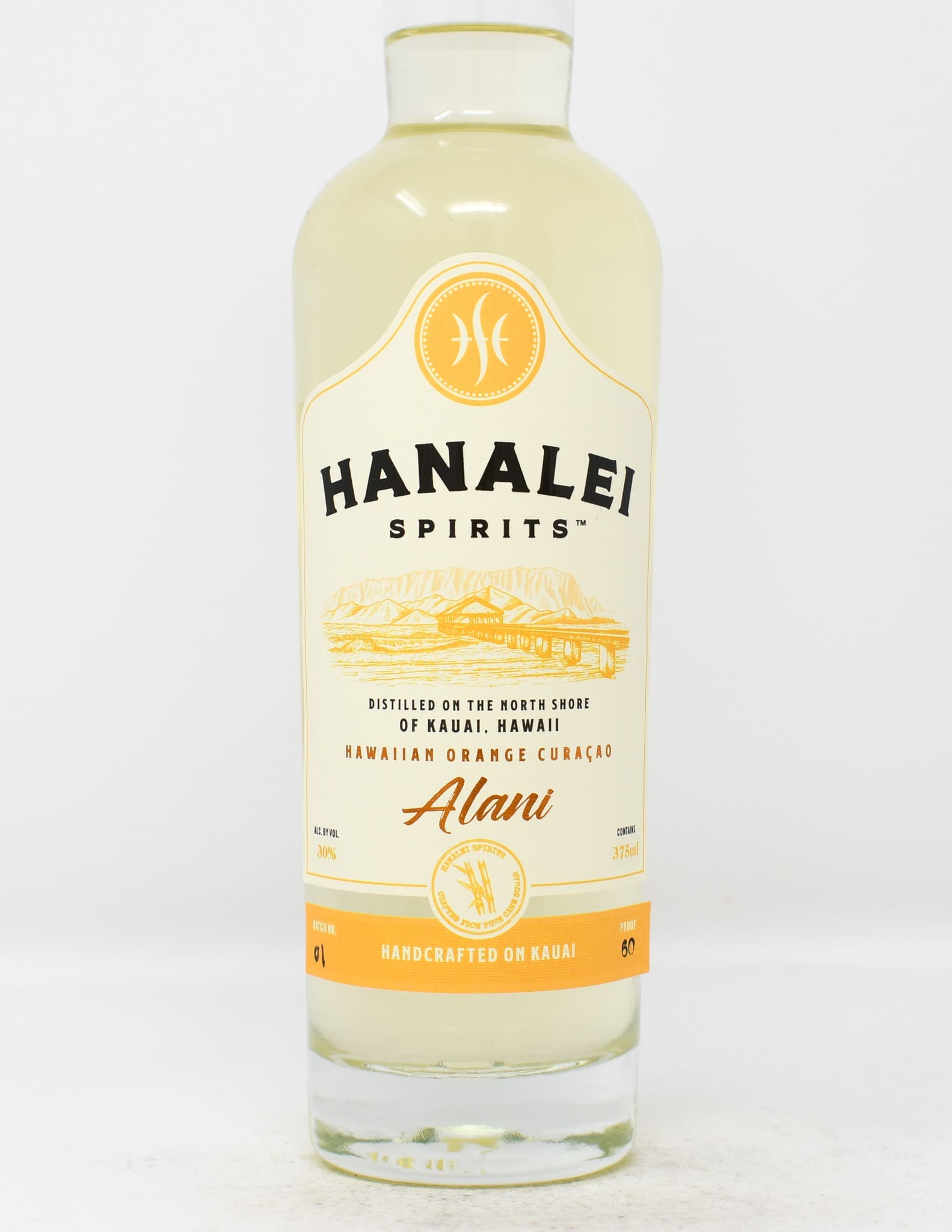 Hanalei Spirits, Alani, Hawaiian Orange Curacao, 375ml - Princeville ...