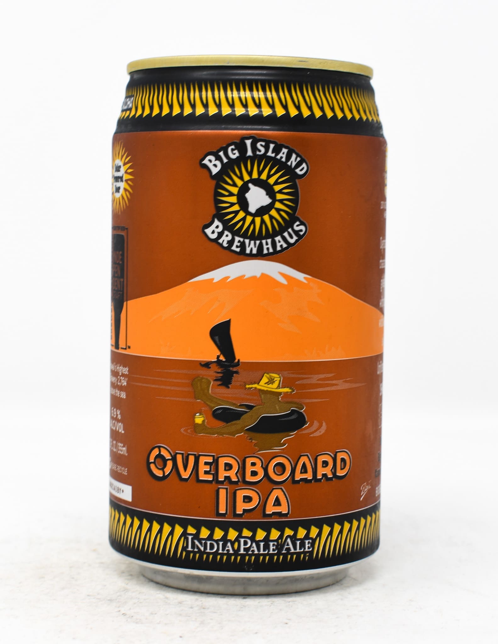 Big Island Brewhaus, Overboard IPA, 12oz Can