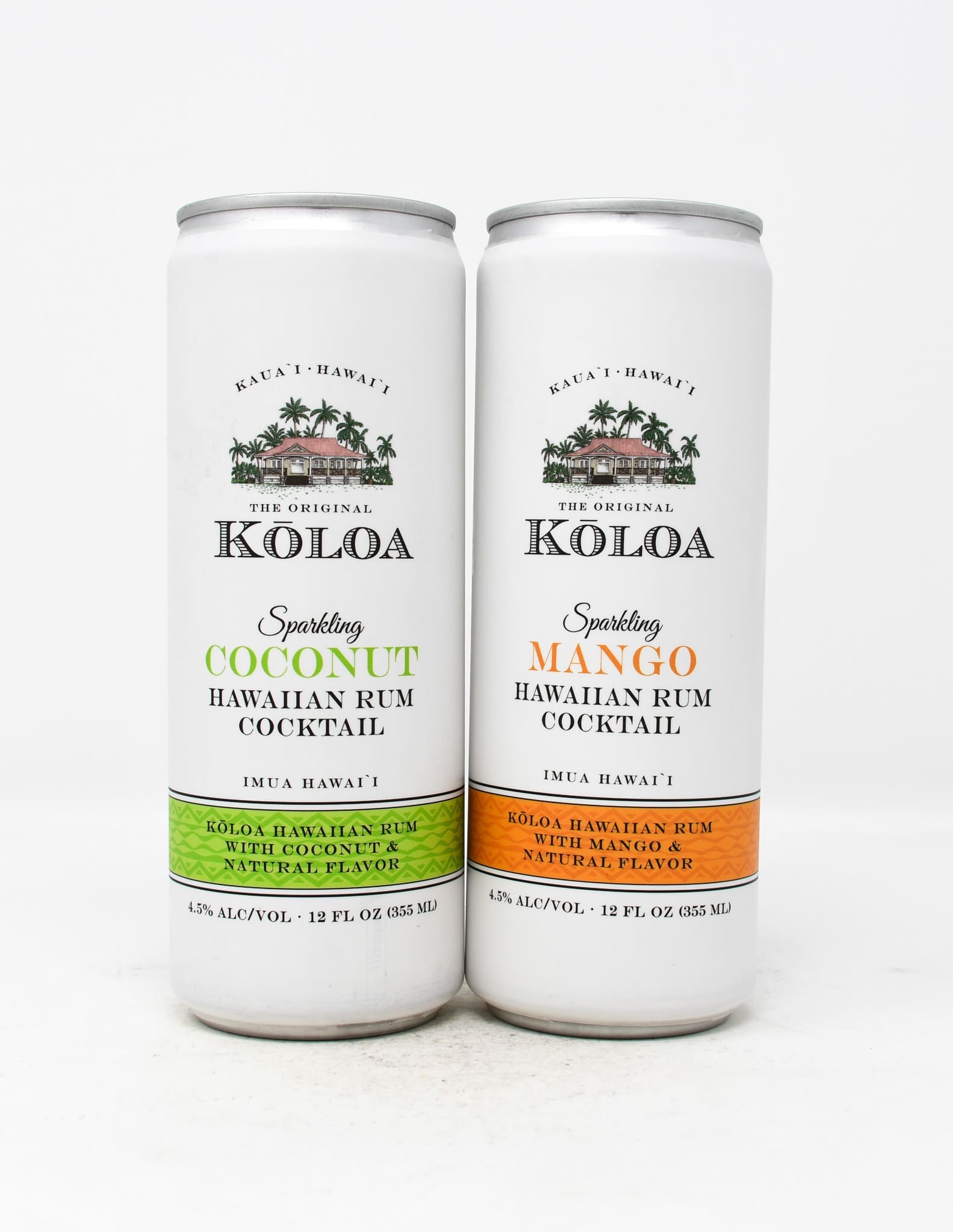 Kōloa Sparkling Hawaiian Rum Cocktail, 12oz Can - Princeville Wine Market