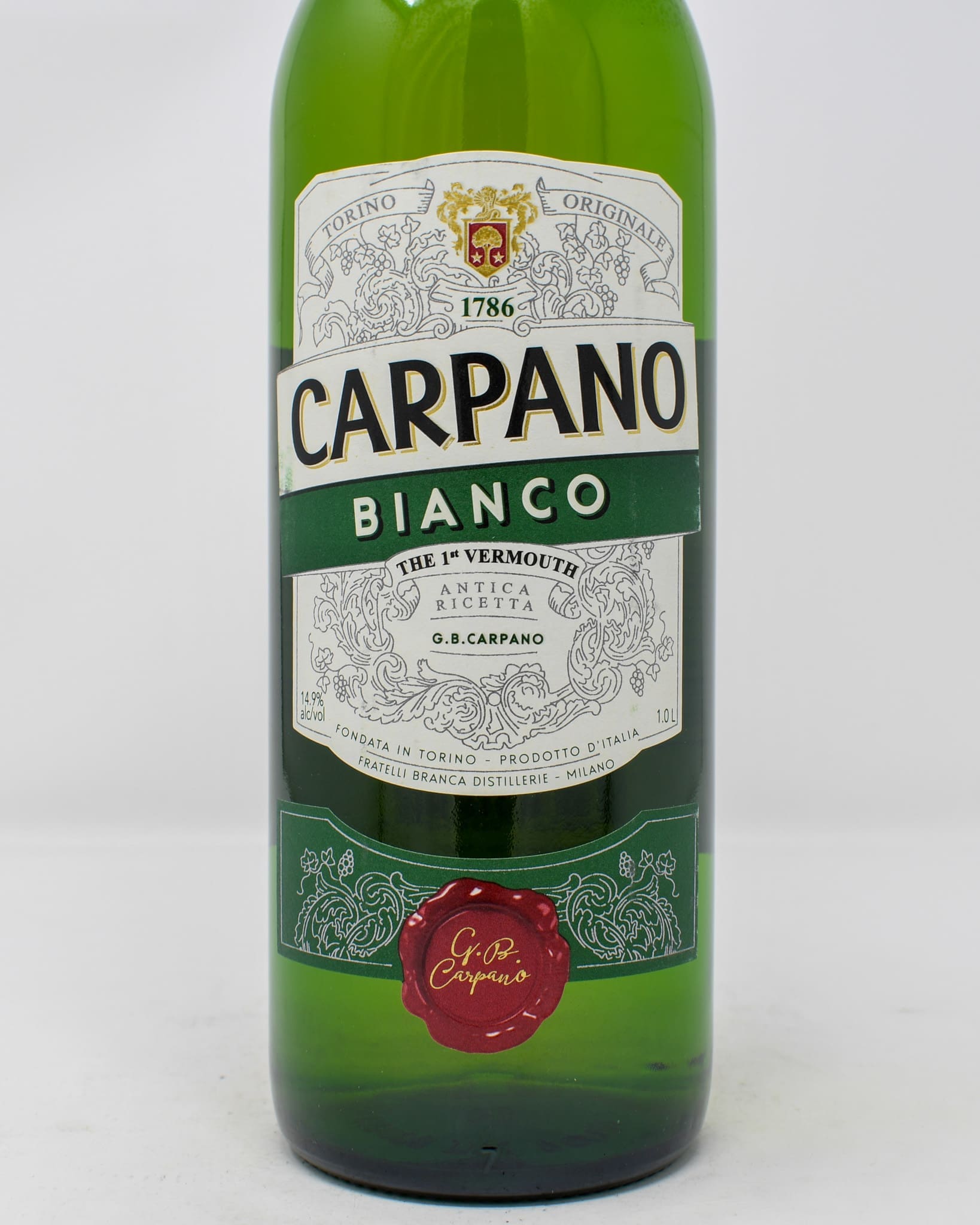 Carpano, Bianco, Vermouth, 1 Liter - Princeville Wine Market